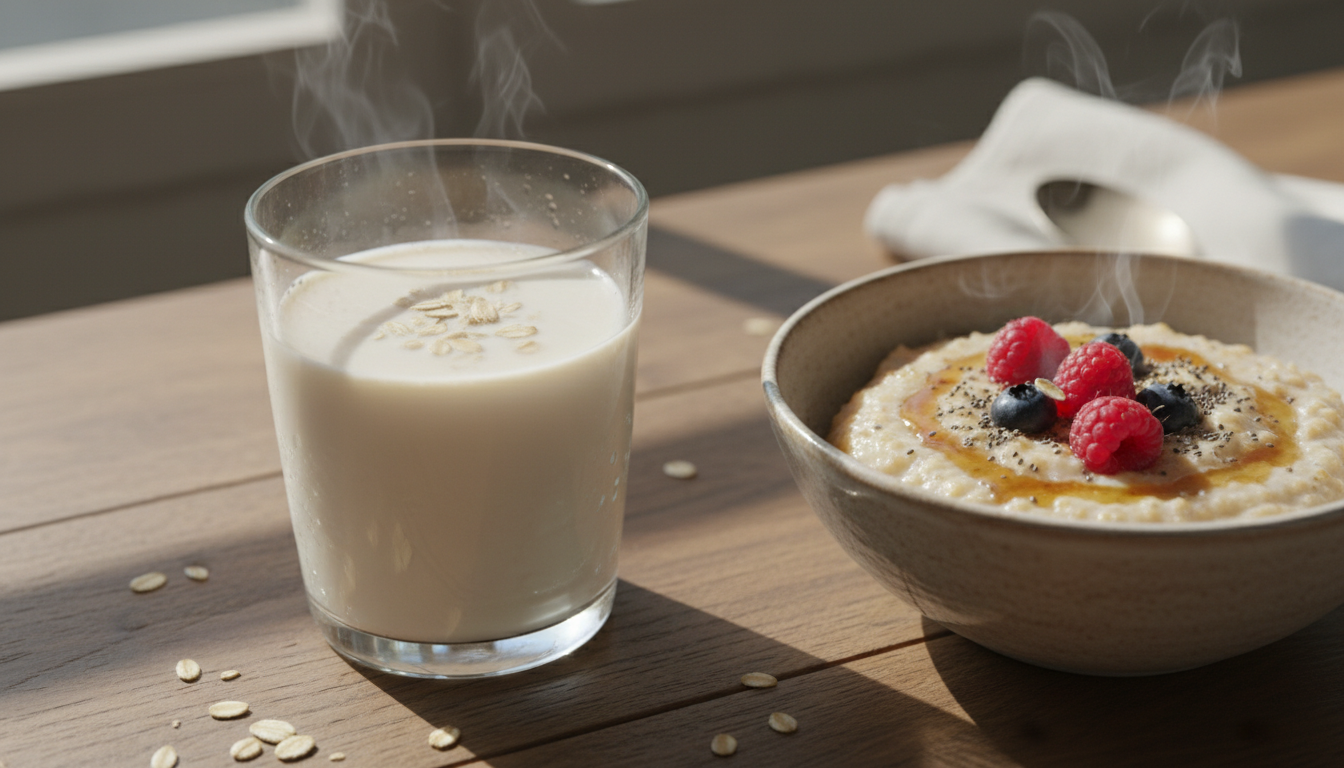 Lait d’avoine : un remède naturel contre la constipation